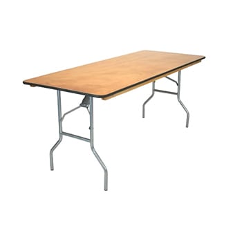 6 Foot Table - Peninsula Party Rentals